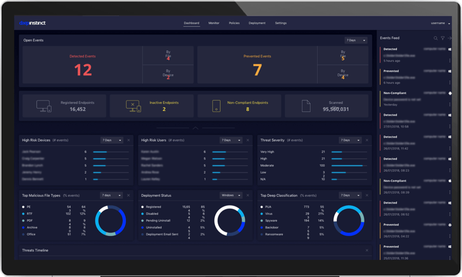 Deep Instinct Request a Demo